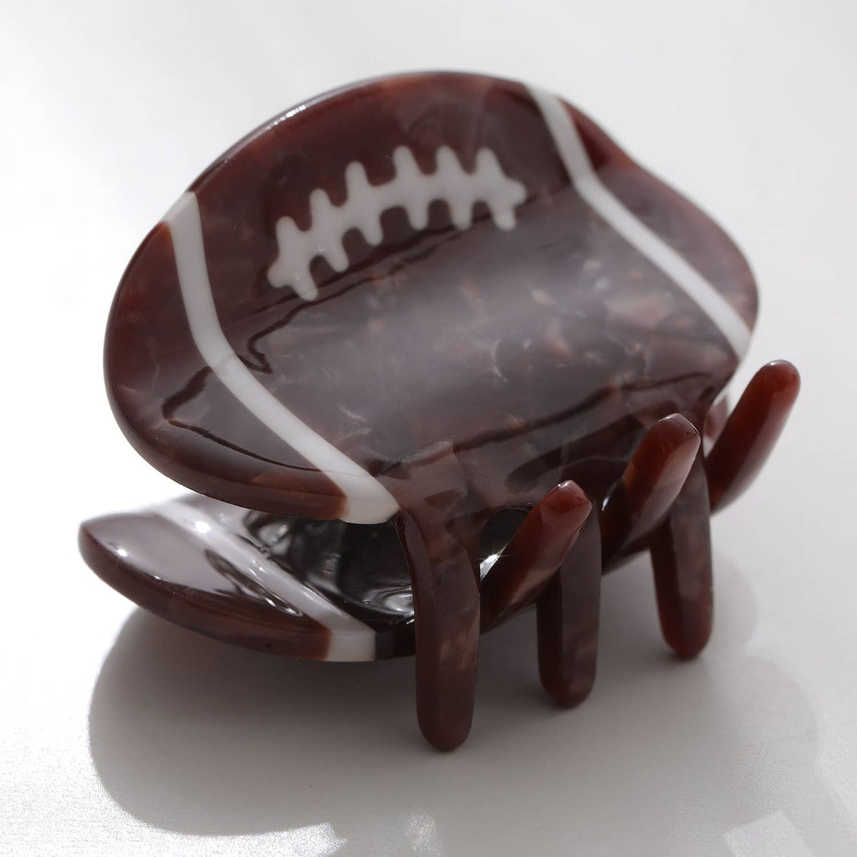 Game Day Mini Football Claw Clip – Circa Boutique + Gifts